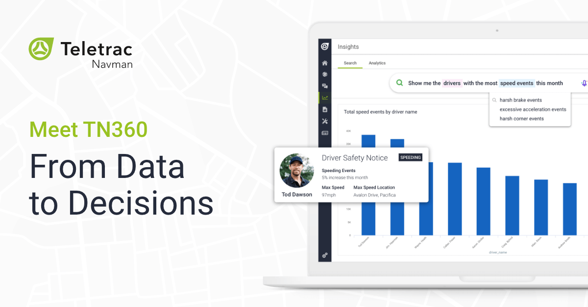 Software TN360 para Gestión de Flotas con AI | Teletrac Navman MX ...