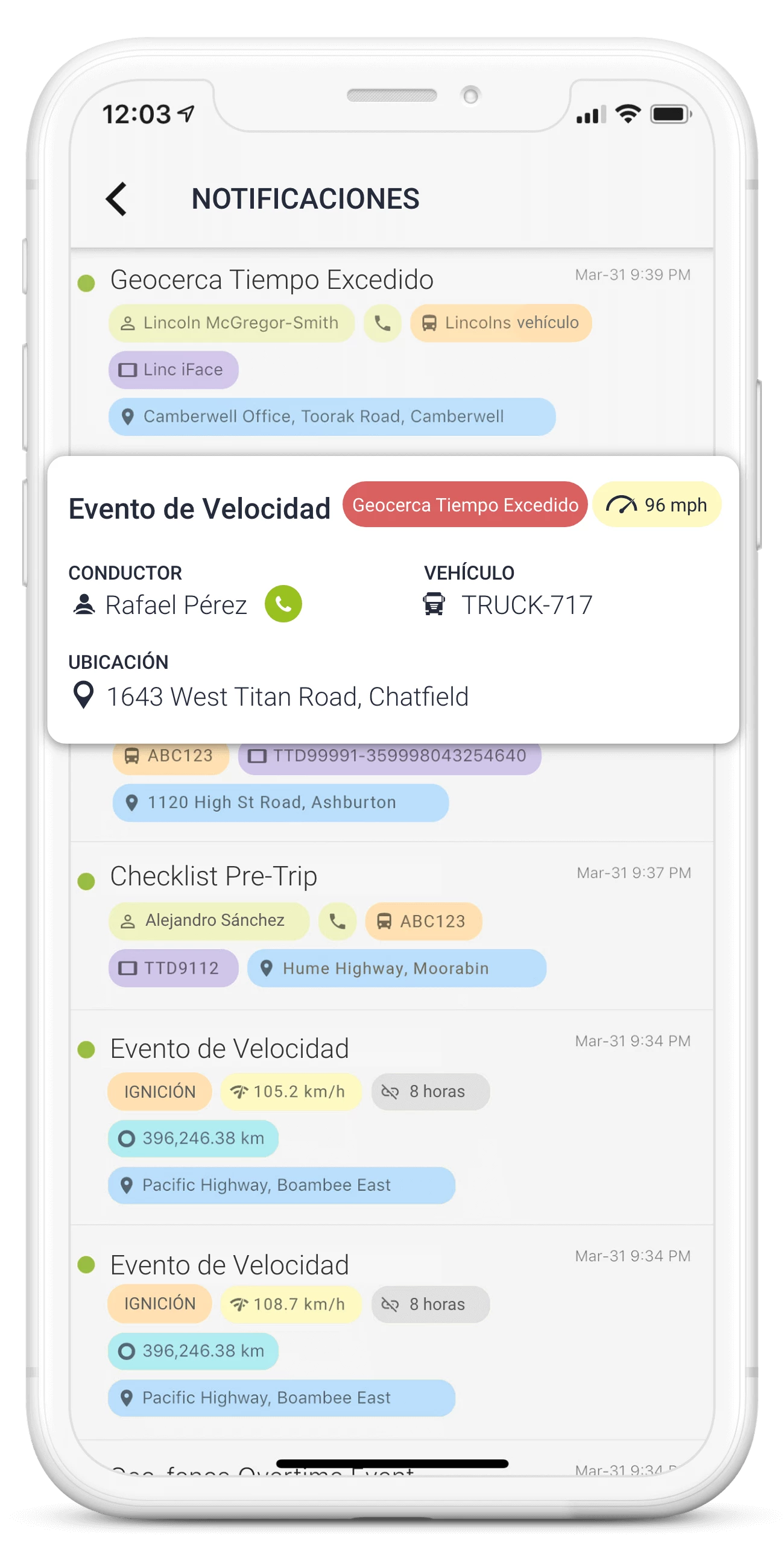 Software TN360 para Gestión de Flotas con AI | Teletrac Navman MX ...